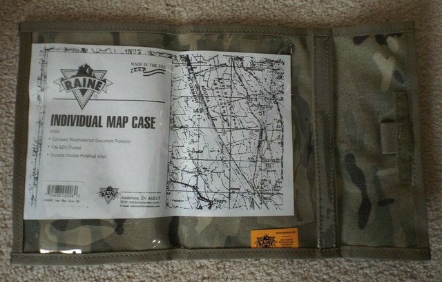 Raine Inc US Military Style Multicam OCP Individual Map Case Model ...