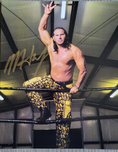 Matt Hardy AUTOGRAPHED 8X10 PHOTO Wrestling AEW NXT WWE - Free Shipping ...
