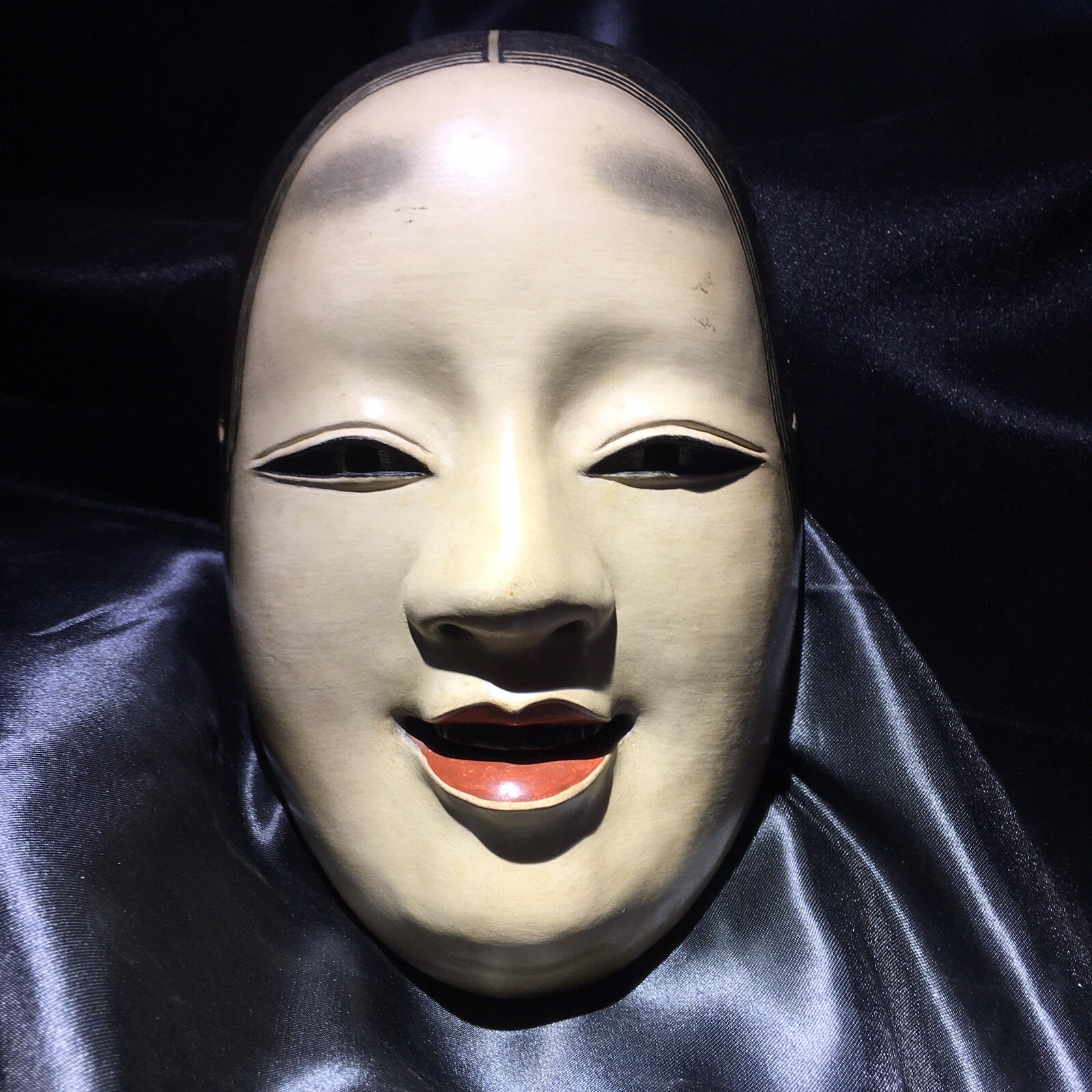 Japanese Theater Noh Mask Ko Omote Exceptional Beauty Antique | eBay