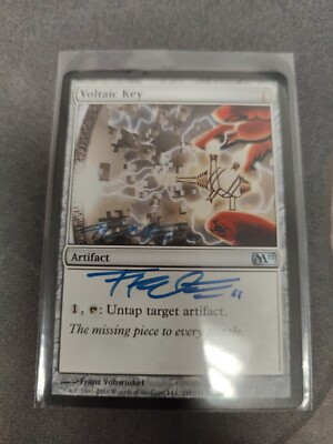 1x Signed(Double Signed) Voltaic Key Magic The Gathering Staple | eBay