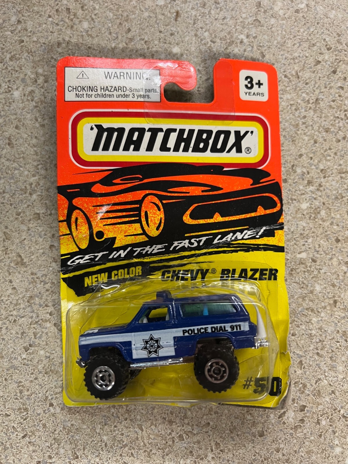1995 Matchbox Chevy Blazer #50 Blue Diecast Car New | eBay