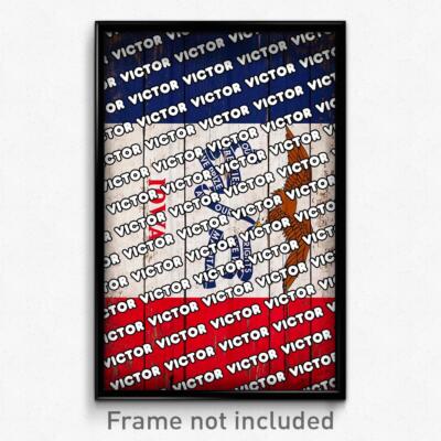 Victor Iowa Poster (IA City Souvenir 11x17 Town Print) | eBay