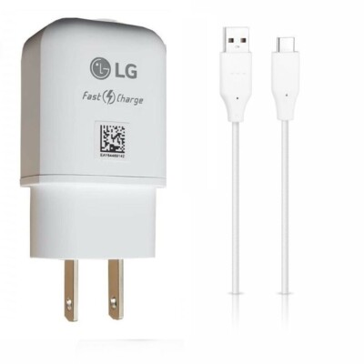 LG OEM USB-C,LG Fast Wall Adapter,Car For LG V20/V30/V40/V50/V60 ThinQ ...