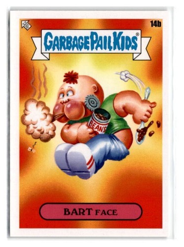 2021 Garbage Pail Kids Food Fight Bart Face #14b | eBay