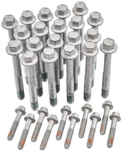 JEGS 83414 Cylinder Head Bolt Kit 2004-up GM LS Engines OE-Style Torque ...