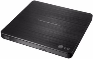 LG Slim Portable External USB CD DVD Burner/Writer Ext WINDOWS MAC PC ...
