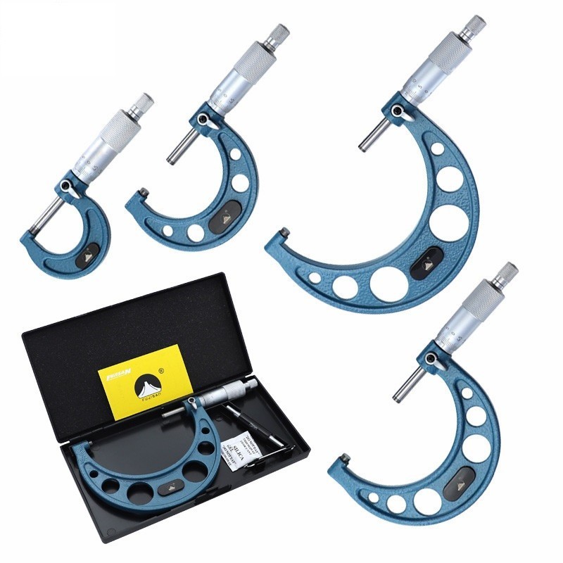 Mechanical Outside Micrometer with Carbide Measuring Probe and Locking ...