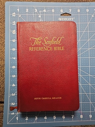 The Scofield Reference Bible Holy Bible Concordance Rev. C.I.SCOFIELD,D ...
