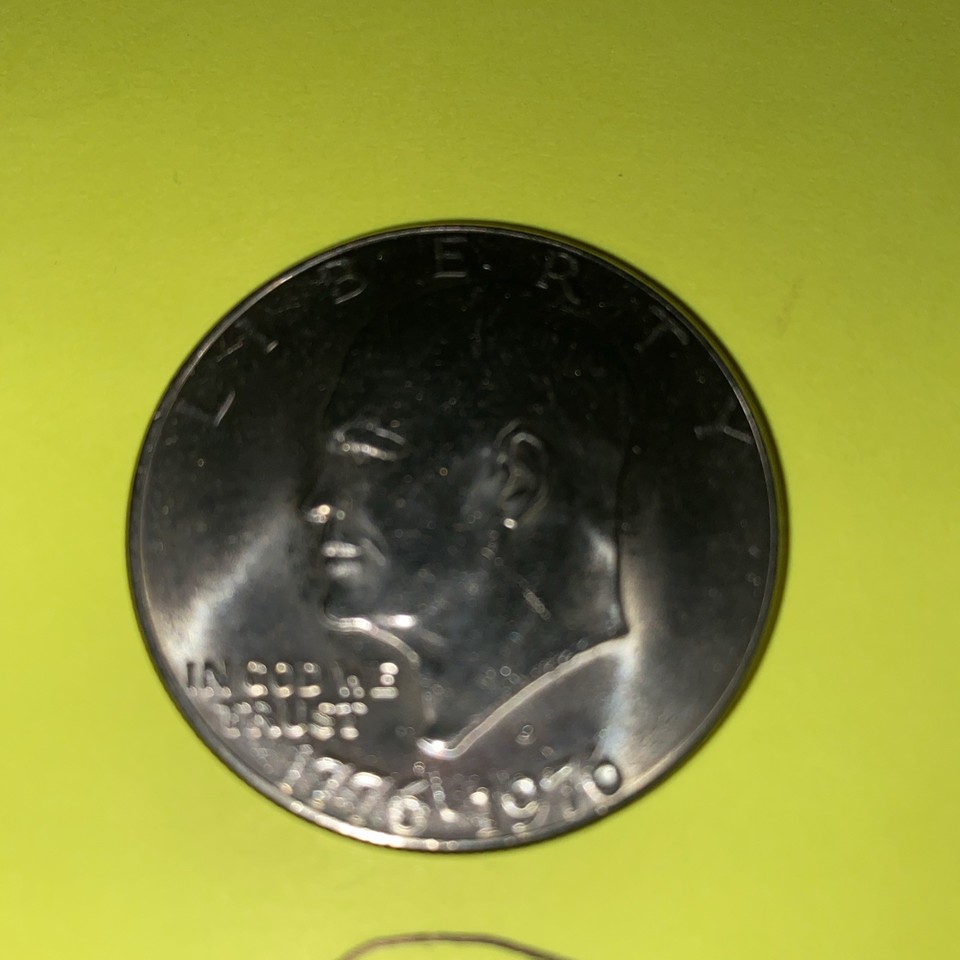 1776-1976 (D) EISENHOWER ONE DOLLAR COIN AWSOME SHAPE | eBay