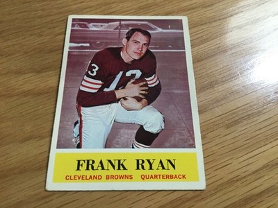 1964 Philadelphia Frank Ryan Football Card Browns #38 EX | eBay