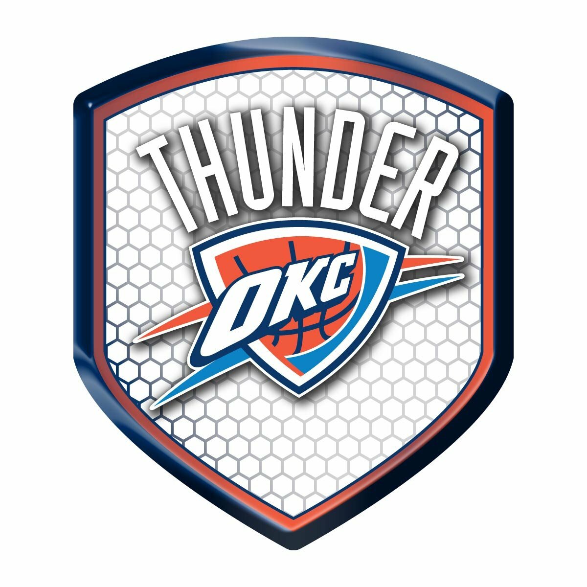 Nba Oklahoma Thunder Logo 3d
