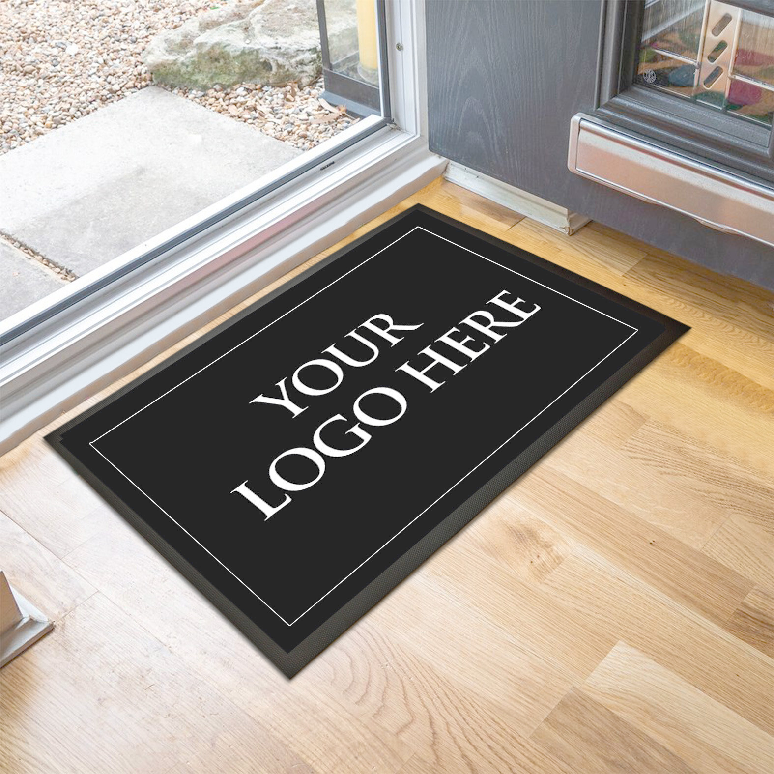 Personalised Plumbers mat - Trade business logo work surface Mat 60 x ...