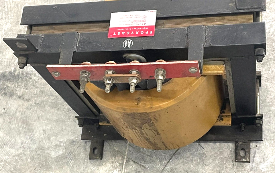 AFP TRANSFORMERS INC. EPOXYCAST HIGH-VOLTAGE TRANSFORMER 410623 259L-1 ...
