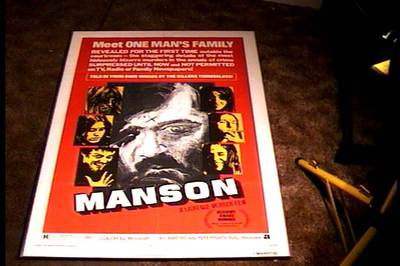 MANSON ORIG MOVIE POSTER 1973 CHARLES MANSON ULTRA RARE | eBay