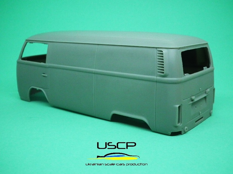 USCP 24T055 1/24 VW T2 Panel Van Resin kit Upgrade accessories | eBay