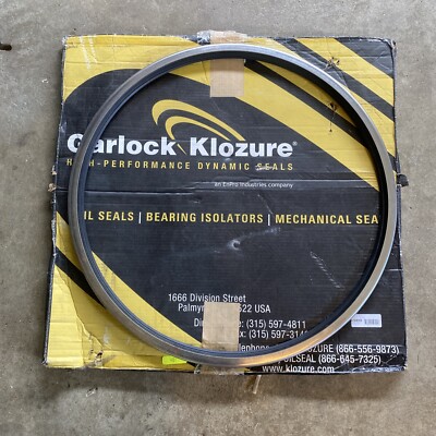 Garlock KLOZURE® Model 64 Oil Seal, MILL-RIGHT Stainless Steel Garter ...