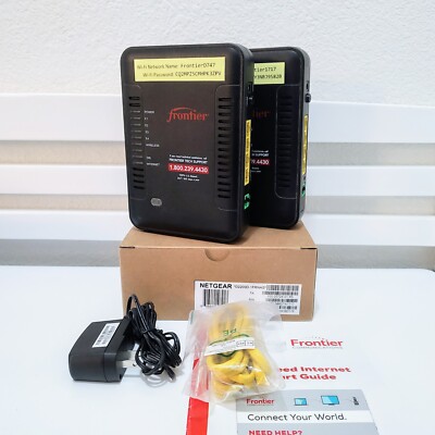 X2 NetGear ADSL2+ Modem Router, Model D2200D-1FRNAS - See Description ...