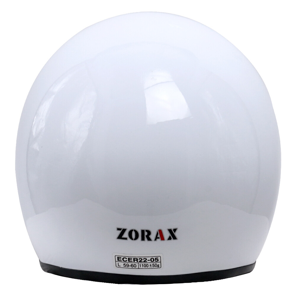Zorax ZOR-604 Open Face Motorbike Motorcycle Helmet Scooter MOD RETRO ...