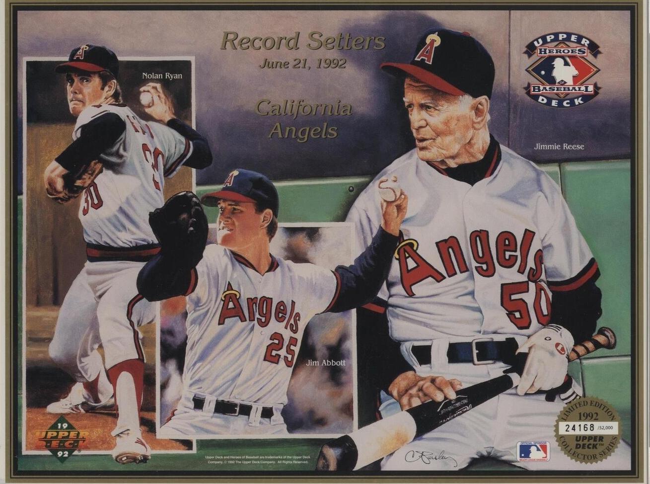 1992 Upper Deck Limited Edition Collector Series Sheets - Heroes of ...