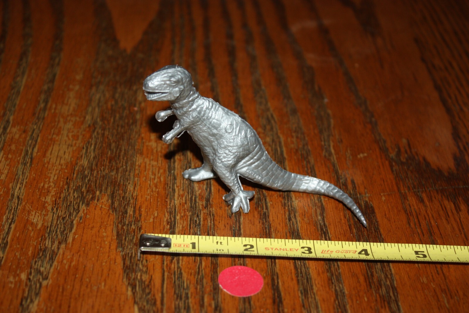 Vintage MPC Silver Tyrannosaurus rex Dinosaur or Monster A - Marx ...