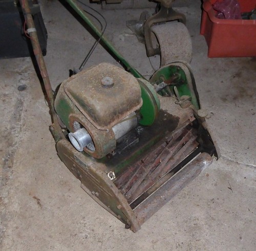 Vintage Ransomes Autocertes 18 inch fine turf lawn mower with BSA ...