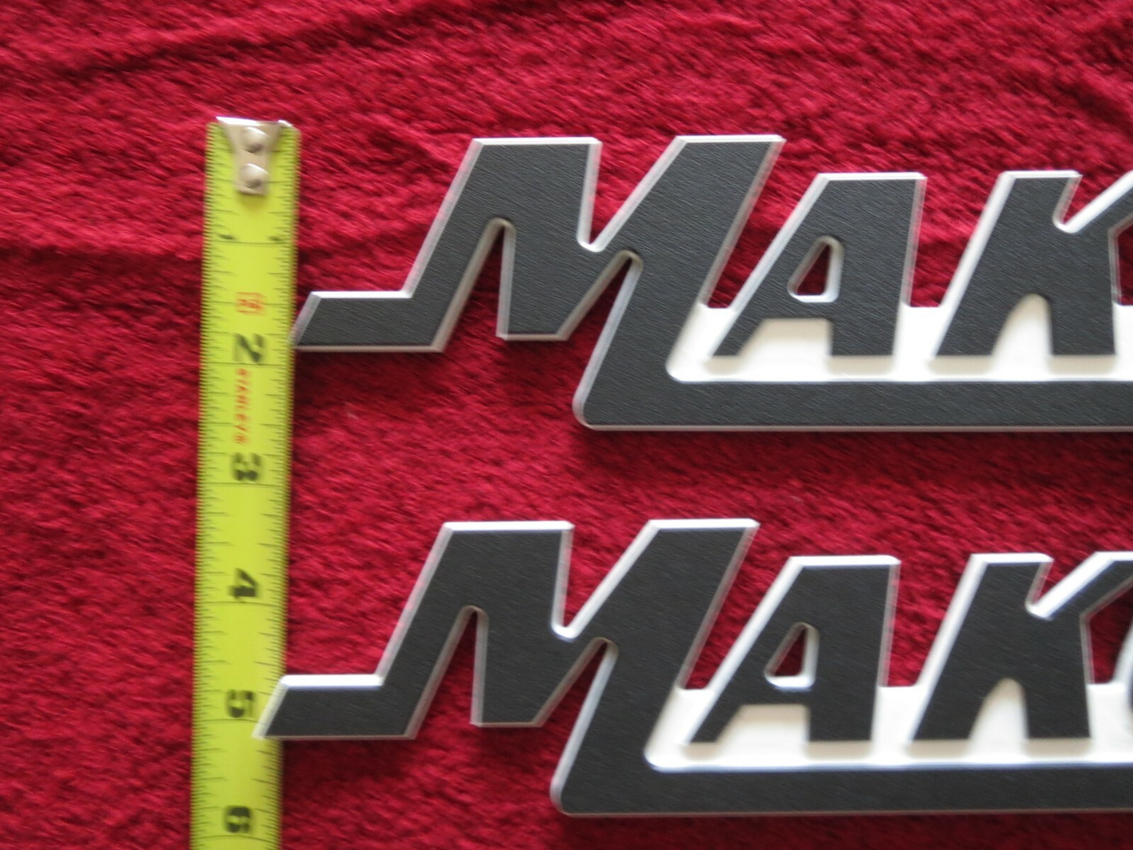 Mako Boat Emblems / Badges (Small) 2-3/8" High | eBay