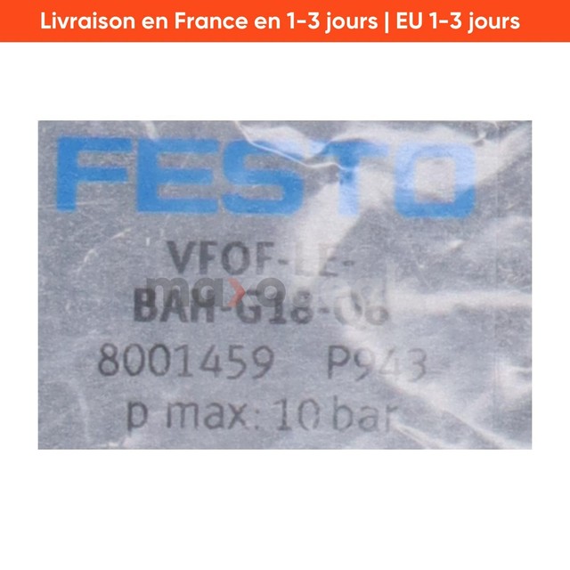 Festo Vfof-le-bah-g18-q6 Drossel-rückschlagventil 8001459 F143 ...