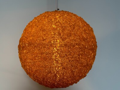 #11- Vintage Pendant Ball Sphere Light Fitting | eBay Australia