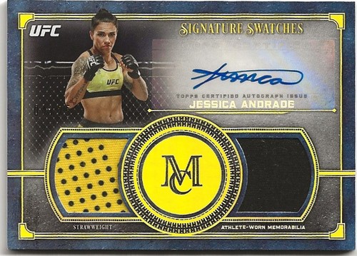 2019 Topps Museum Collection UFC Jessica Andrade Auto Relic 04/25 | eBay