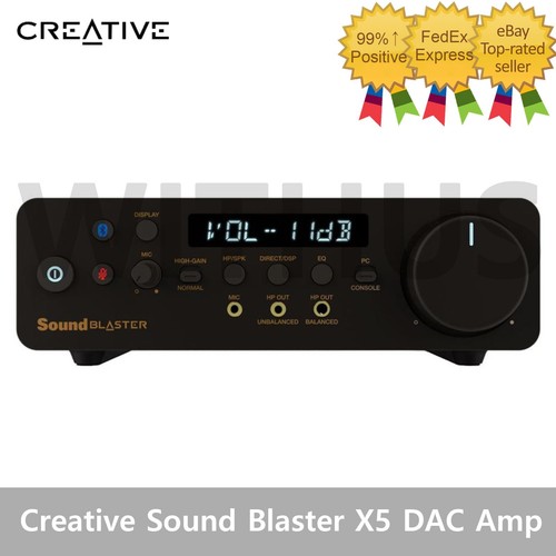 Creative Sound Blaster X5 DAC USB Sound Card Amp - Tracking | eBay