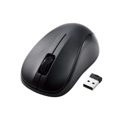ELECOM Mouse Wireless Mouse S Size Antibacterial RoHS Compliant Black M ...