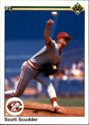 1990 Upper Deck #164 Scott Scudder Cincinnati Reds | eBay