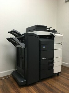 Konica Minolta Bizhub 558 Printer/Copier with FS-536 Finisher | eBay