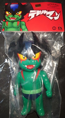 Devilman Bébé Vert WF2024W Sofubi Figurine Kaiju Un de Collection Anime ...