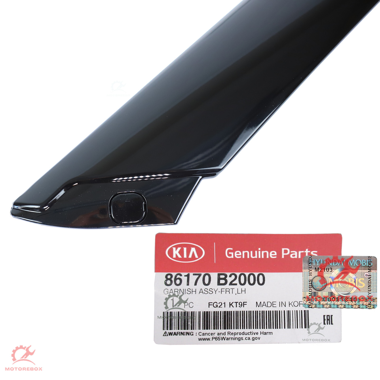 GENUINE Windshield Pillar Molding LEFT for 2014-2019 Kia Soul ...