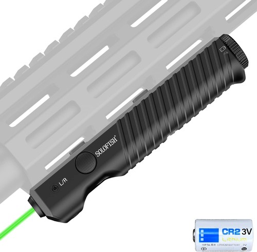 SOLOFISH Low Profile Green Laser Sight Tactical Compatible with M-Lok ...