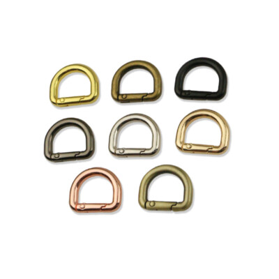 Metal Bag Clasps Spring D Ring Clasp For Handbag Purse Strap Belt 16 19 ...