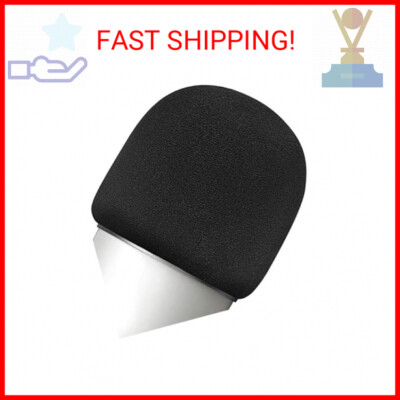 Phinus Microphone Cover for Blue Yeti, 2 Pack Large Foam Cover Mic ...