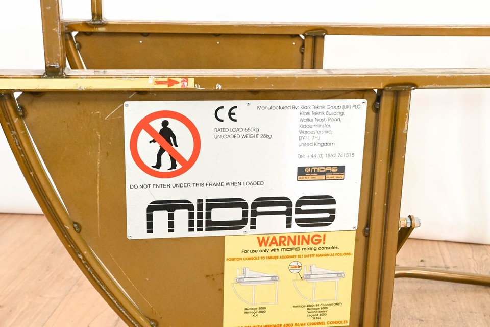Midas Easy Tilt Mixing Console Stand CG01LWW | eBay