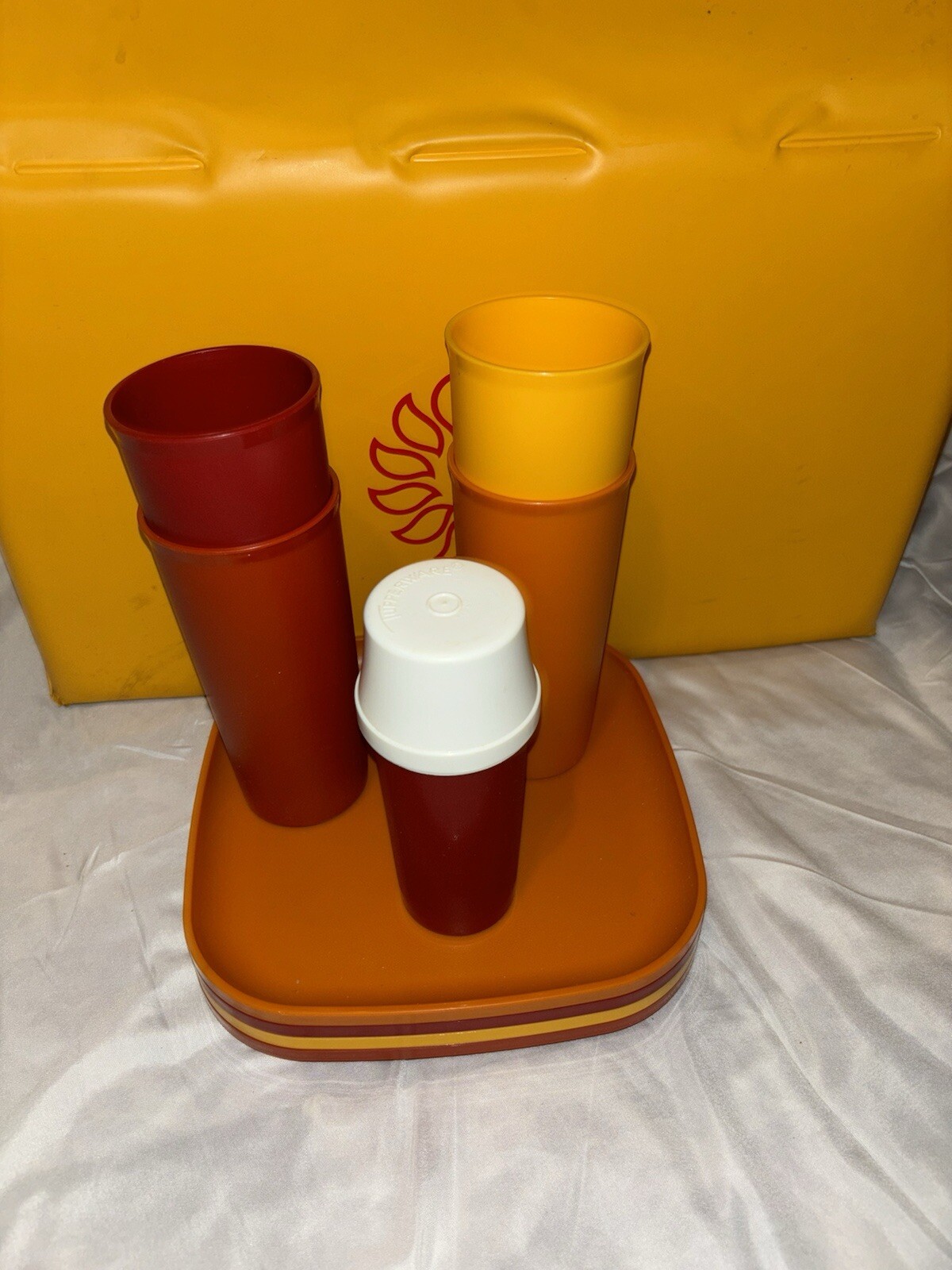 Vintage 1980s Tupperware Sunburst Hostess Picnic Set | eBay