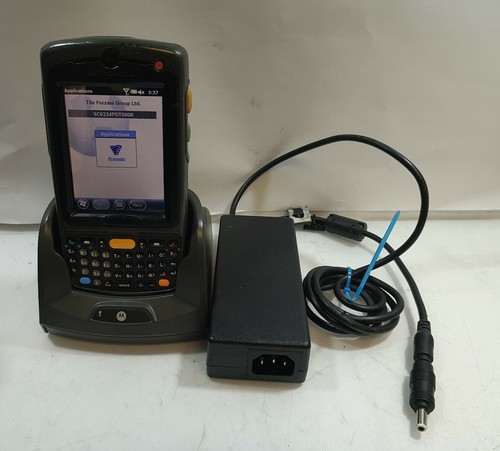 - 1x Symbol Motorola MC75A MC75A0 Windows Mobile Scanner w/Cradle (no ...