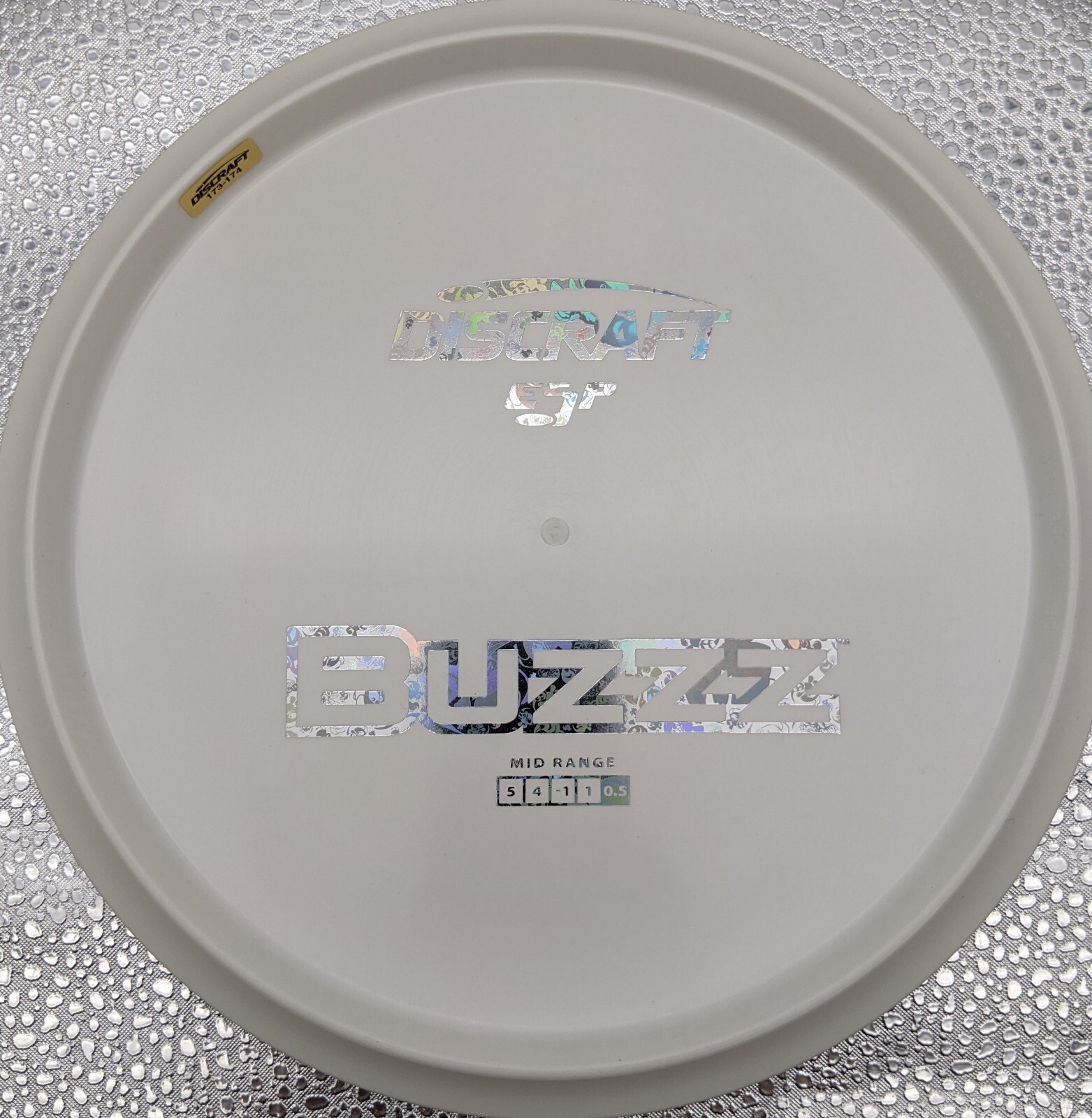 New Bee Foil BUZZZ Discraft Bottom Stamp ESP 176g White | eBay
