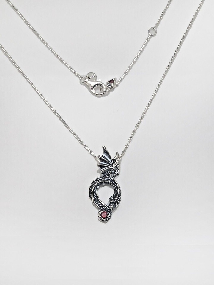NEW 100% Authentic PANDORA 925 Game of Thrones Dragon Pendant Necklace ...