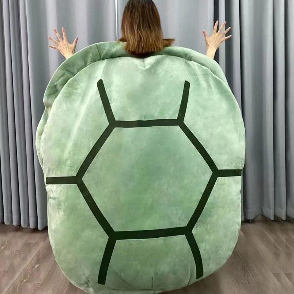 Wearable Turtle Shell Pillow Adult-51in Giant Turtle Costume Funny ...