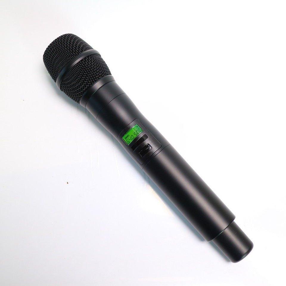 AD4D-KSM9 Dynamic Handheld Wireless Microphone UHF System Dual Channel ...