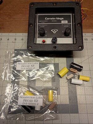 Cerwin Vega D9 Crossover Re-cap Kit For Series 2 (2 Resistors) | eBay
