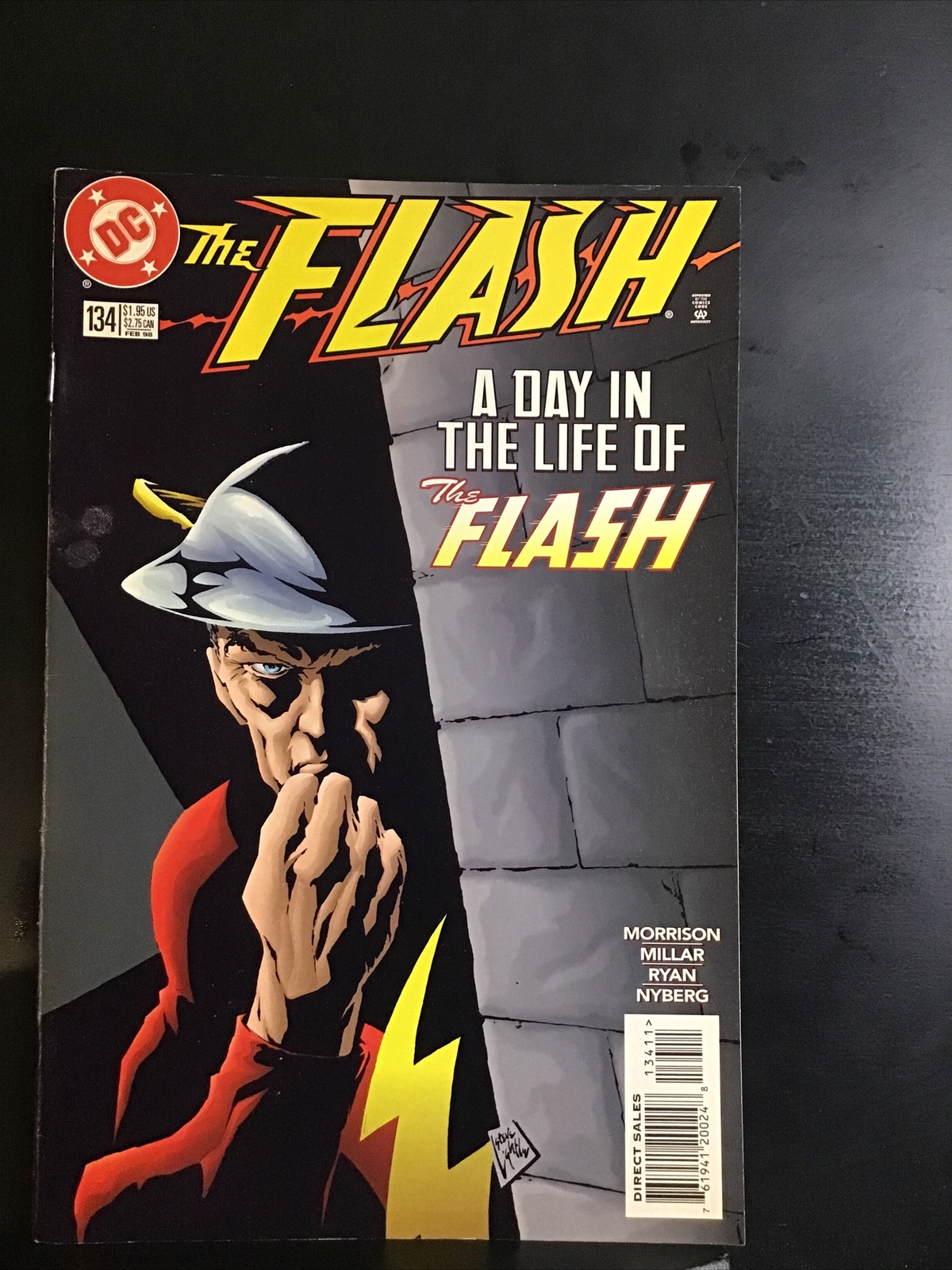 The Flash #134 - DC Comics 1998 1st Cameo Appearance Jakeem Thunder DCU ...