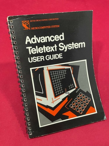 Advanced Teletext System User Guide manual book by BBC | eBay Australia