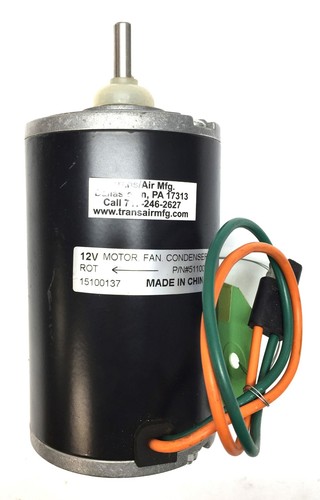 Trans/Air 12V Motor Fan Condenser 511002 NOS | eBay