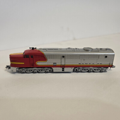 Con-Cor ? N Scale Santa Fe Warbonnet Alco PA1 DUMMY Locomotive. | eBay